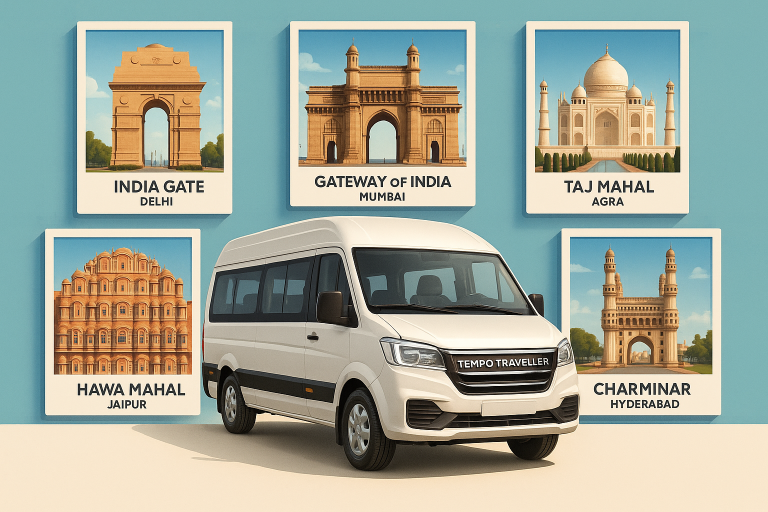 Urban Cruise - Tempo traveller on rent in Delhi - UK Map Guide
