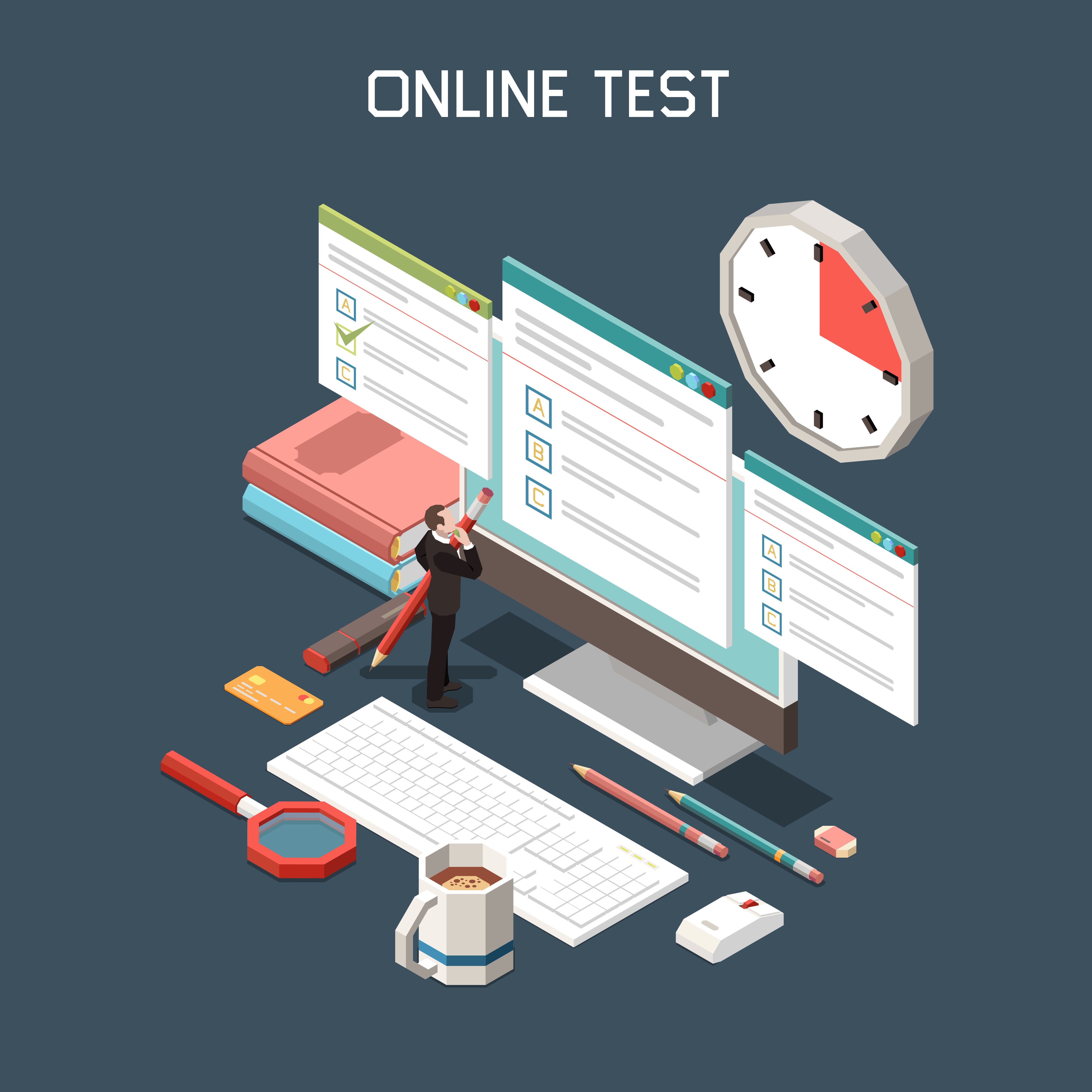 Online Test System with Coding Questions - UK Map Guide